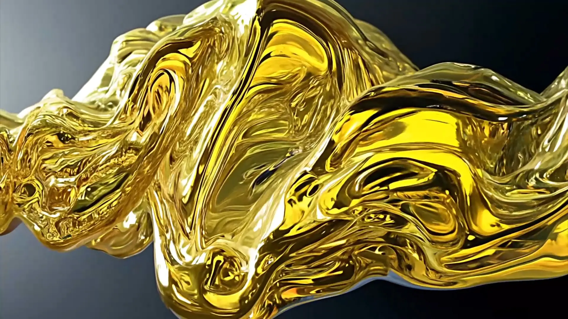 Golden Wave Motion Background For High-End Visuals | Videos